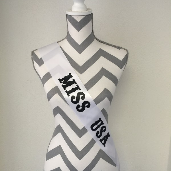 Custom Sash - Etsy