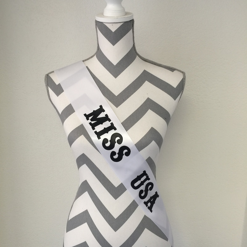 Custom Sash - Etsy