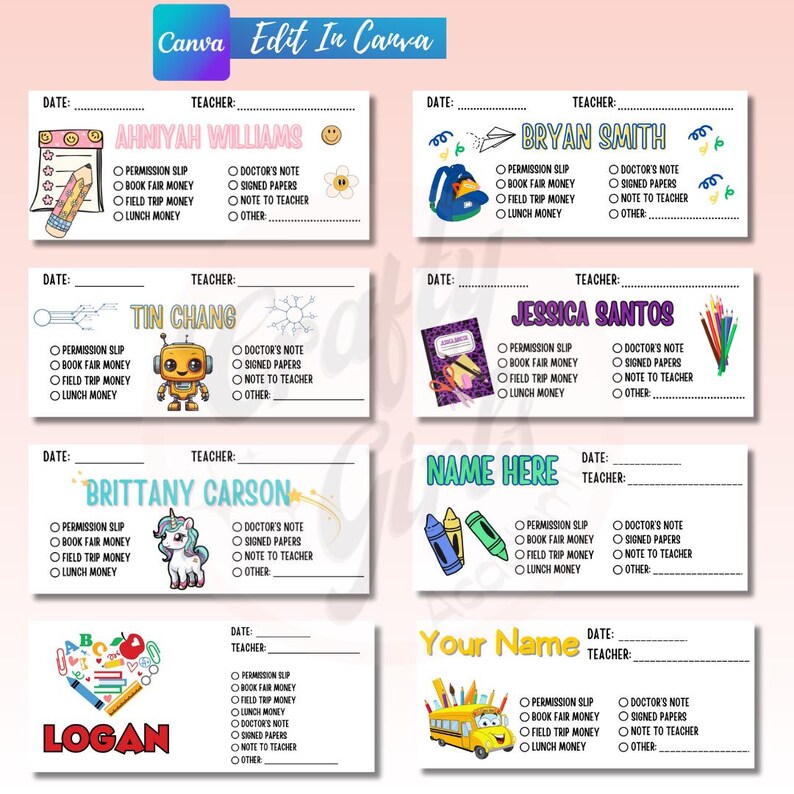 Custom School Envelopes | Back to School | School Supplies ...