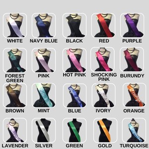 Custom Sash. Custom Ribbon Sashes. Pageant Sashes. All Occasion Sashes ...