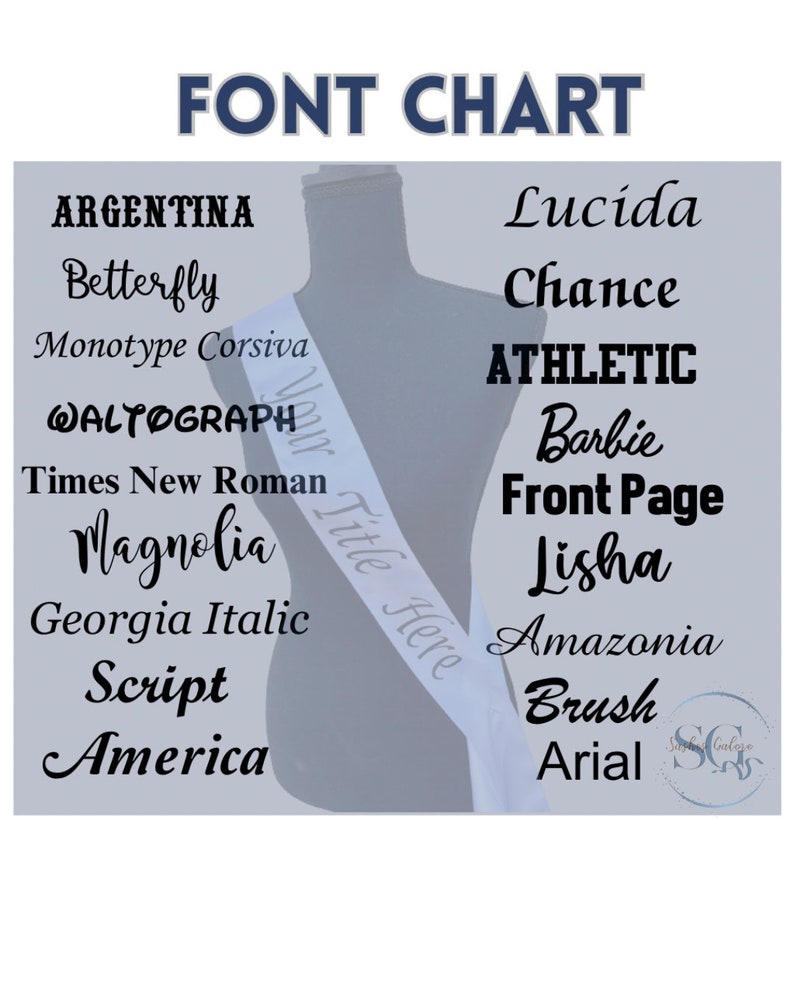 A Personalized Satin Sash-custom Sashes for Pageants or Any Occasions ...