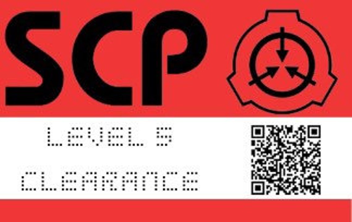 SCP Foundation Secret Laboratory Version Secure Access ID Card | Etsy