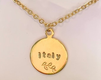 Italian Gold Necklace Florence - Etsy