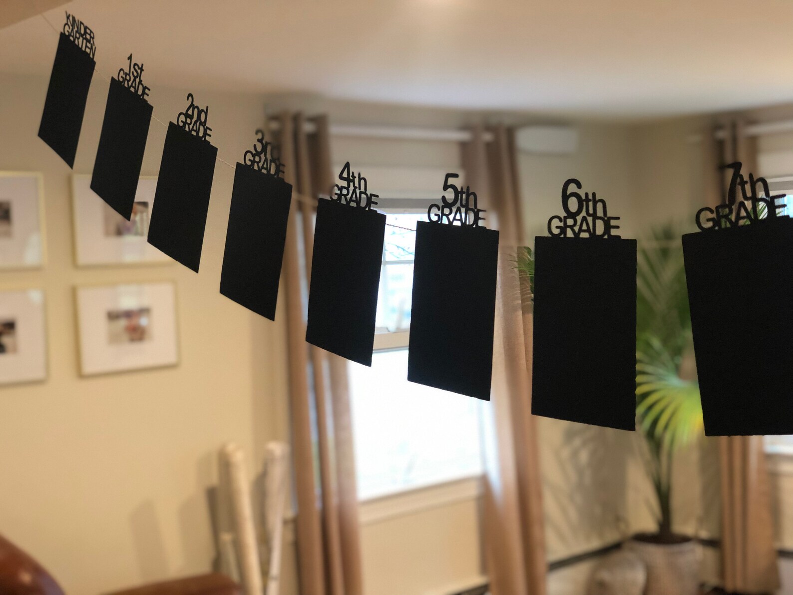 Graduation Banner by Grade- Holds a 4x6 Photo From Each Year ...