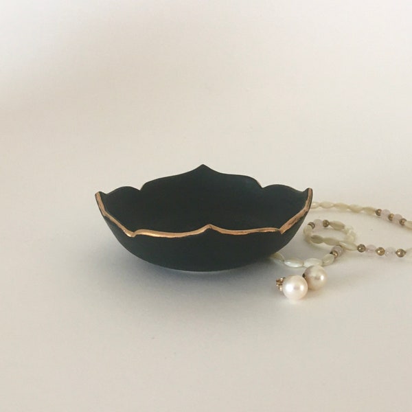 Gold Ring Dish - Etsy