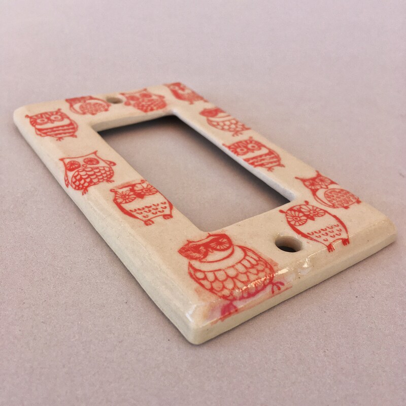 Owl Switch Plate - Etsy