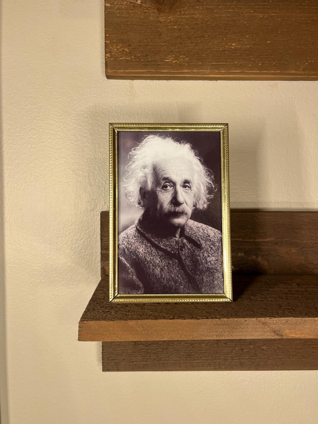 Vintage Gold Frame Albert Einstein Print 4x6 - Etsy