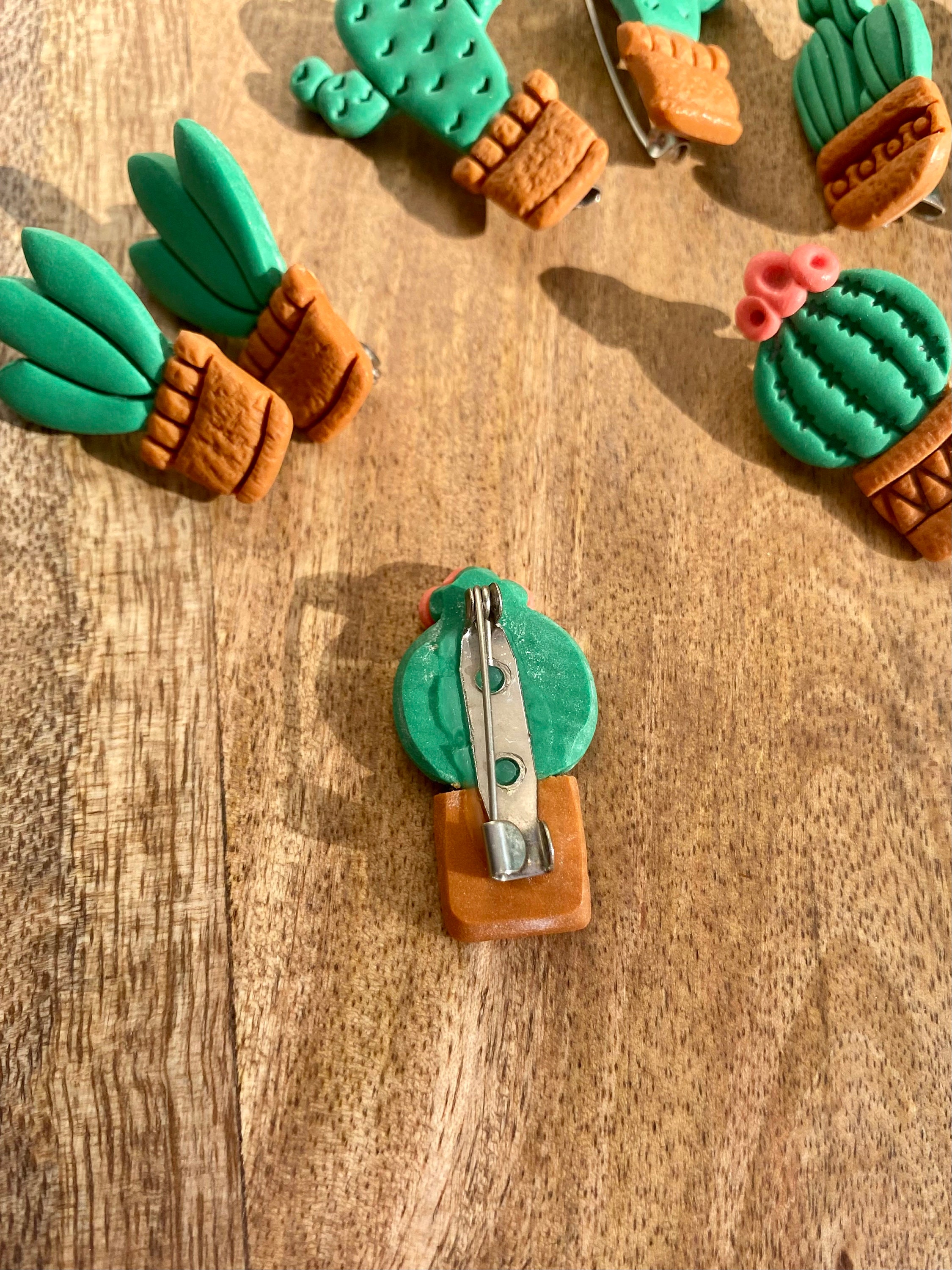 Cactus Plant Pins - Etsy