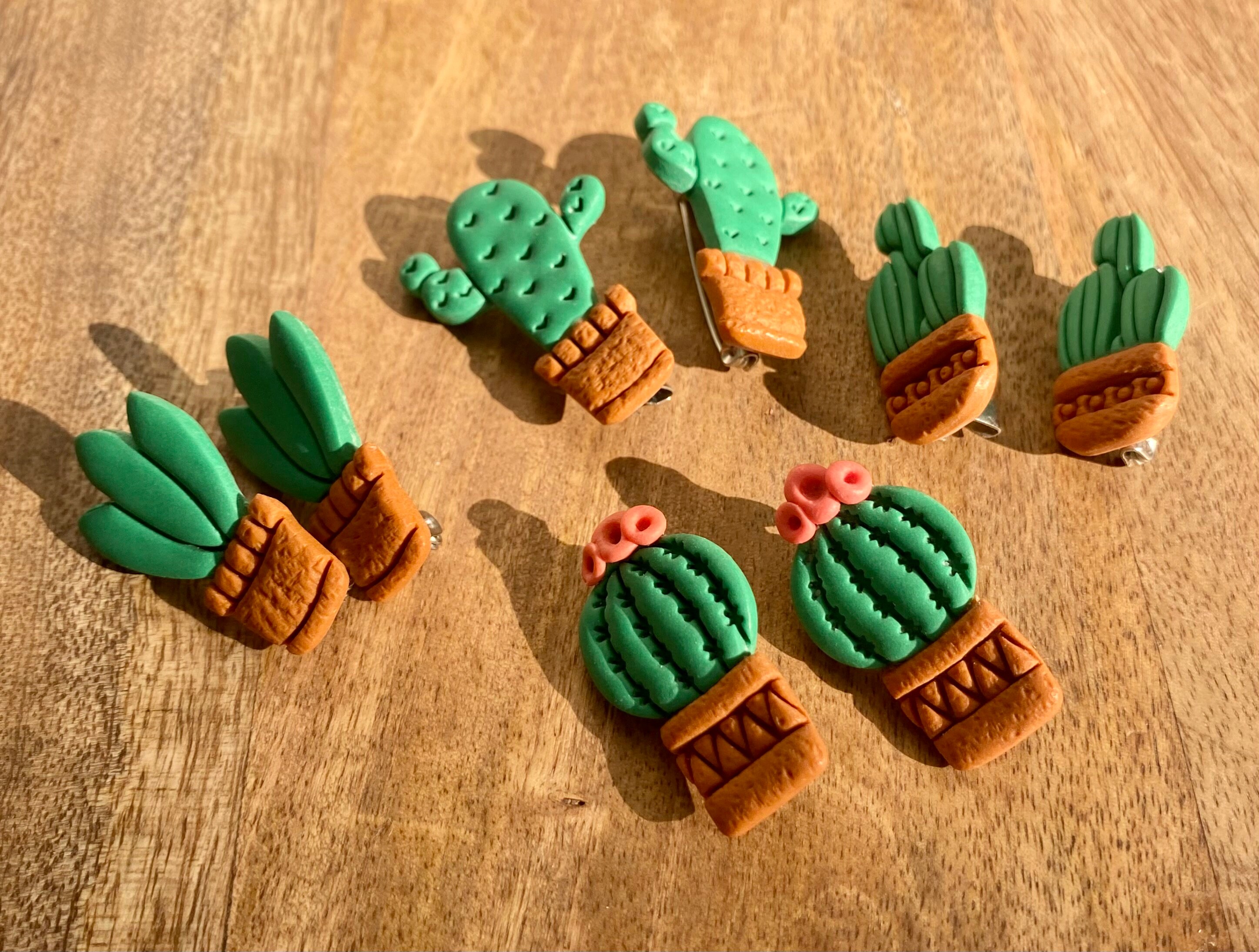 Cactus Plant Pins - Etsy