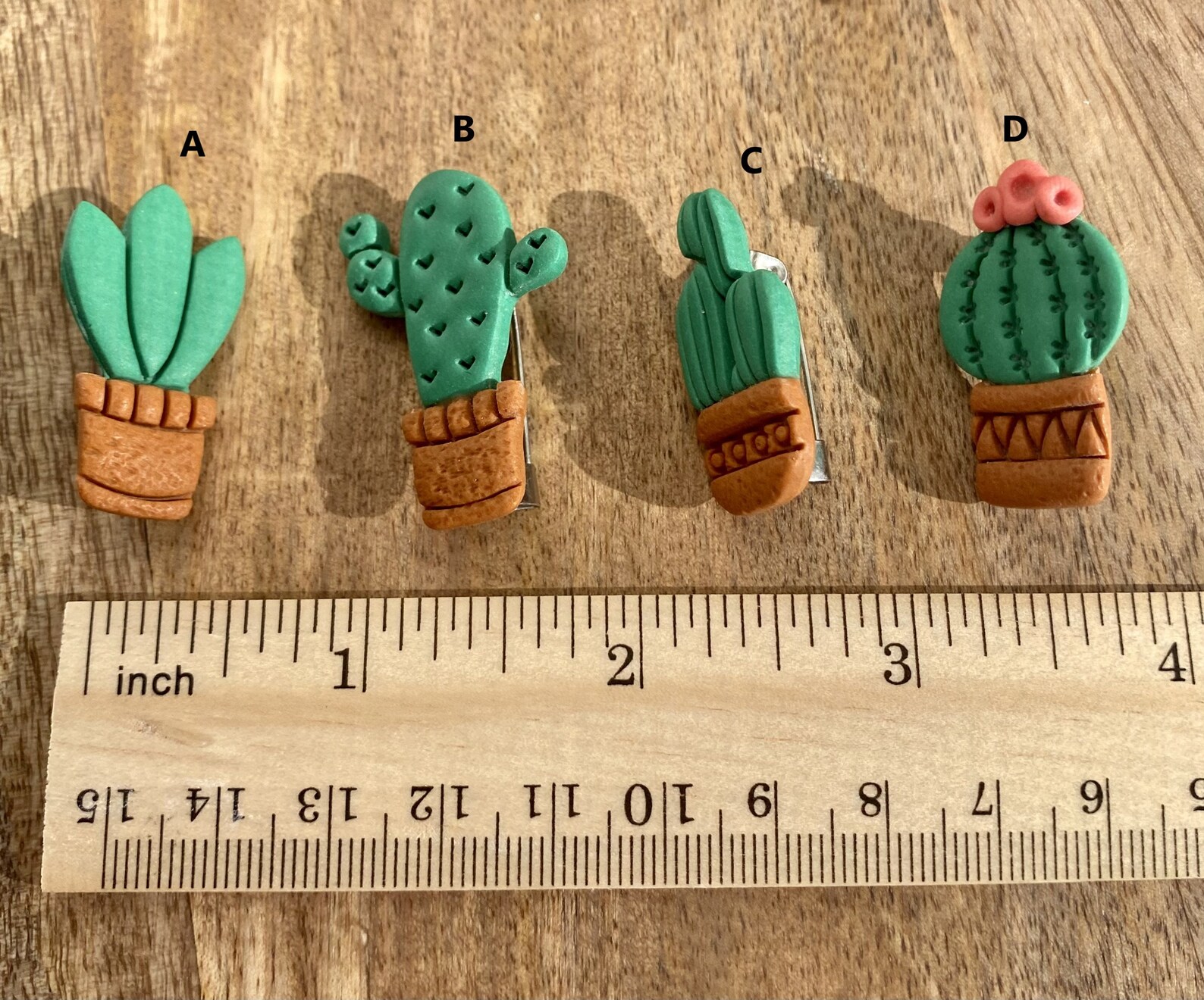 Cactus Plant Pins - Etsy