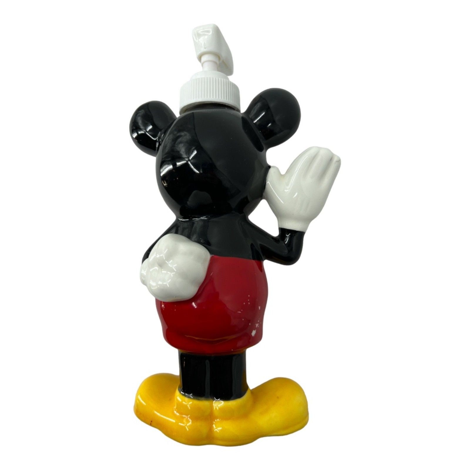 Mickey Mouse Soap Dispenser Vintage Ceramic 1990's Disney 8 - Etsy