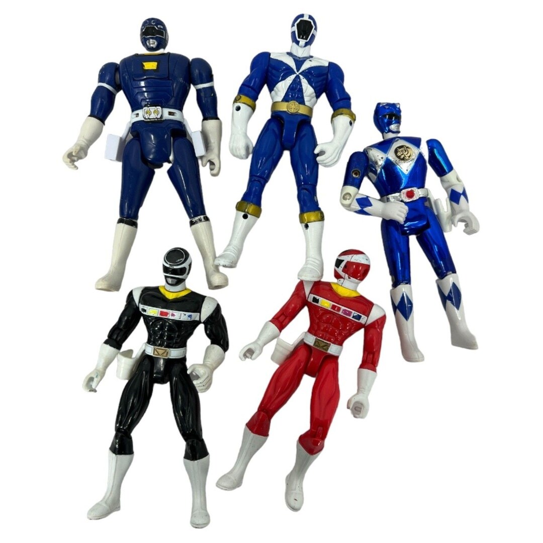 Lot of Vintage Power Ranger Figurines Lot of 5 From the - Etsy