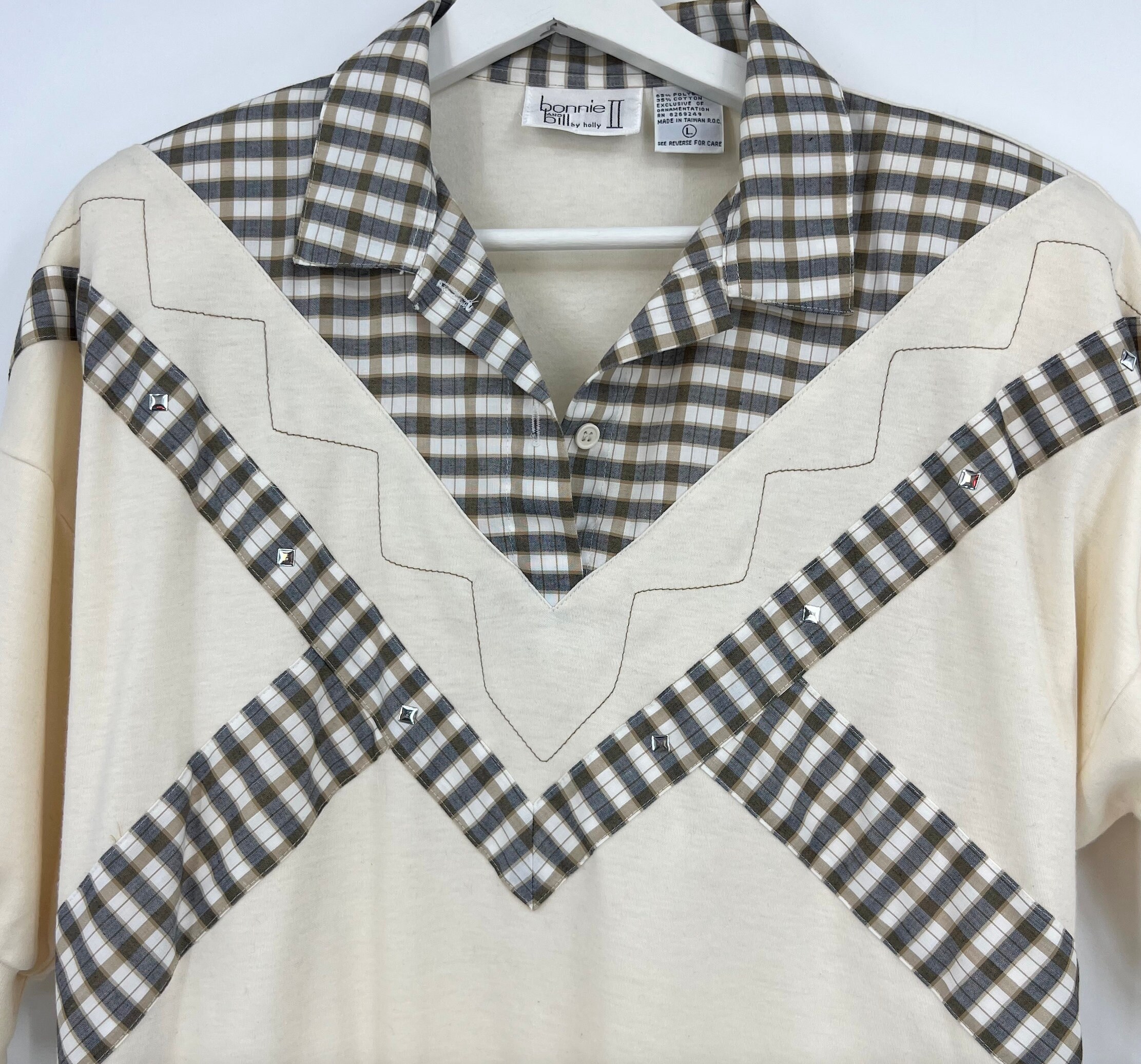 1980's 2 Piece Outfit BONNIE and BILLY by Holly II Women's Sz Large ...