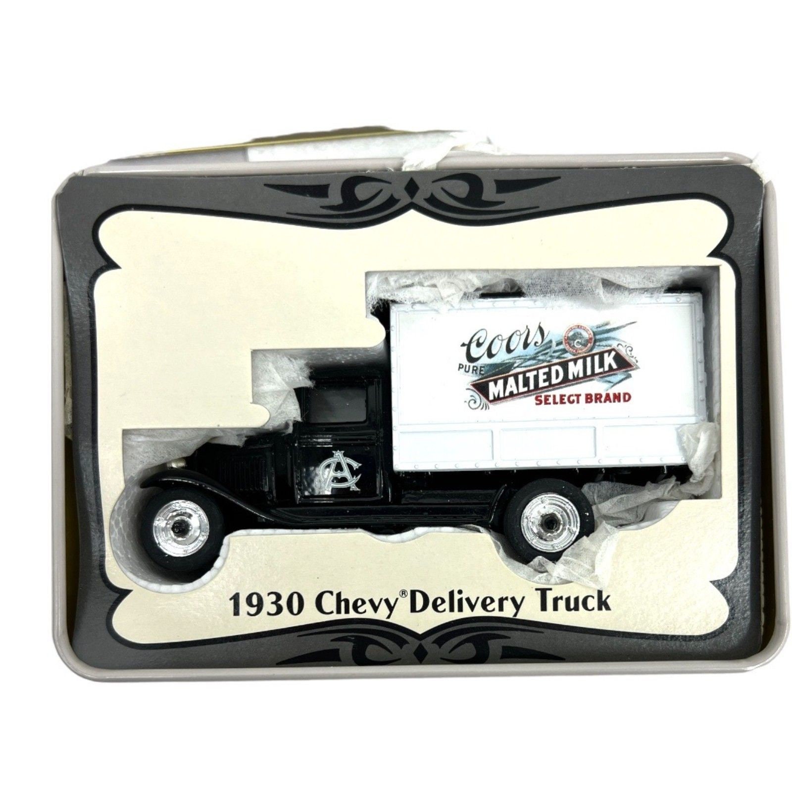 ERTL Collectible Figurine 1930's Chevy Delivery Coors Malted Milk Truck ...
