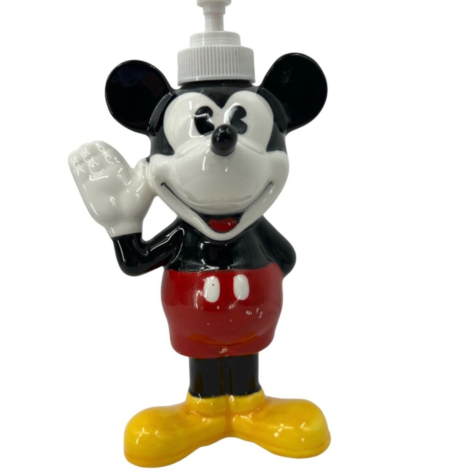 Mickey Mouse Soap Dispenser Vintage Ceramic 1990's Disney 8 - Etsy