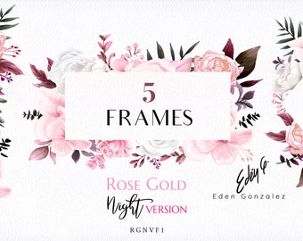 Digital Rose Gold | Etsy