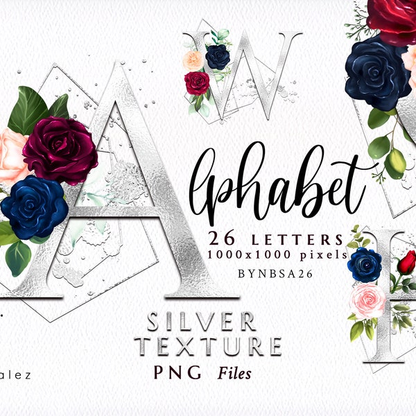 Alphabet Clipart - Etsy