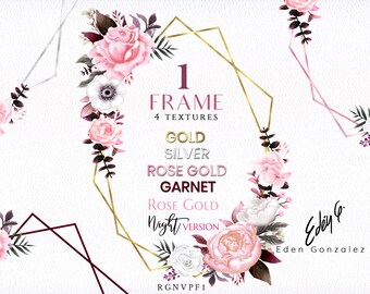 Digital Rose Gold | Etsy