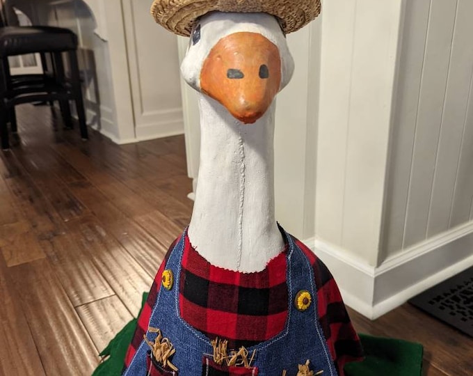 Fall Farmer GIRL Dress/goose Clothing/*made to Order*goose Outfits ...