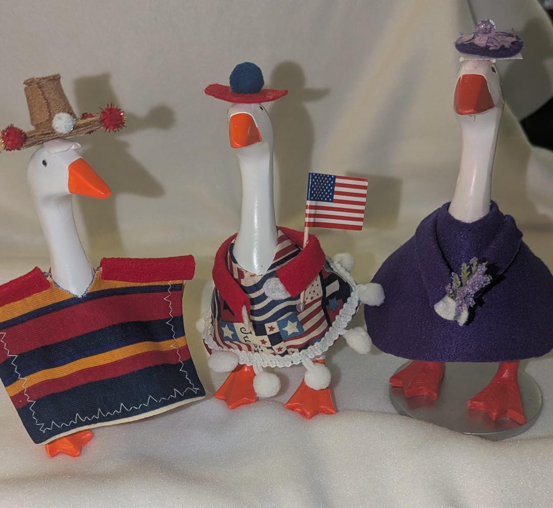 DESK GOOSE Clothes Only. 3 Outfits in the Package for One Price. Extra ...