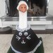 Goose Outfit. Goose Clothing.black Kitty Cat With Faux Fur Hat and Tail ...