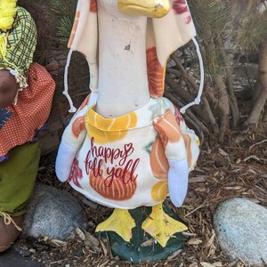 Goose Clothing, Fleece Fall Hoodie With Pumpkins and Leaves, "happy ...