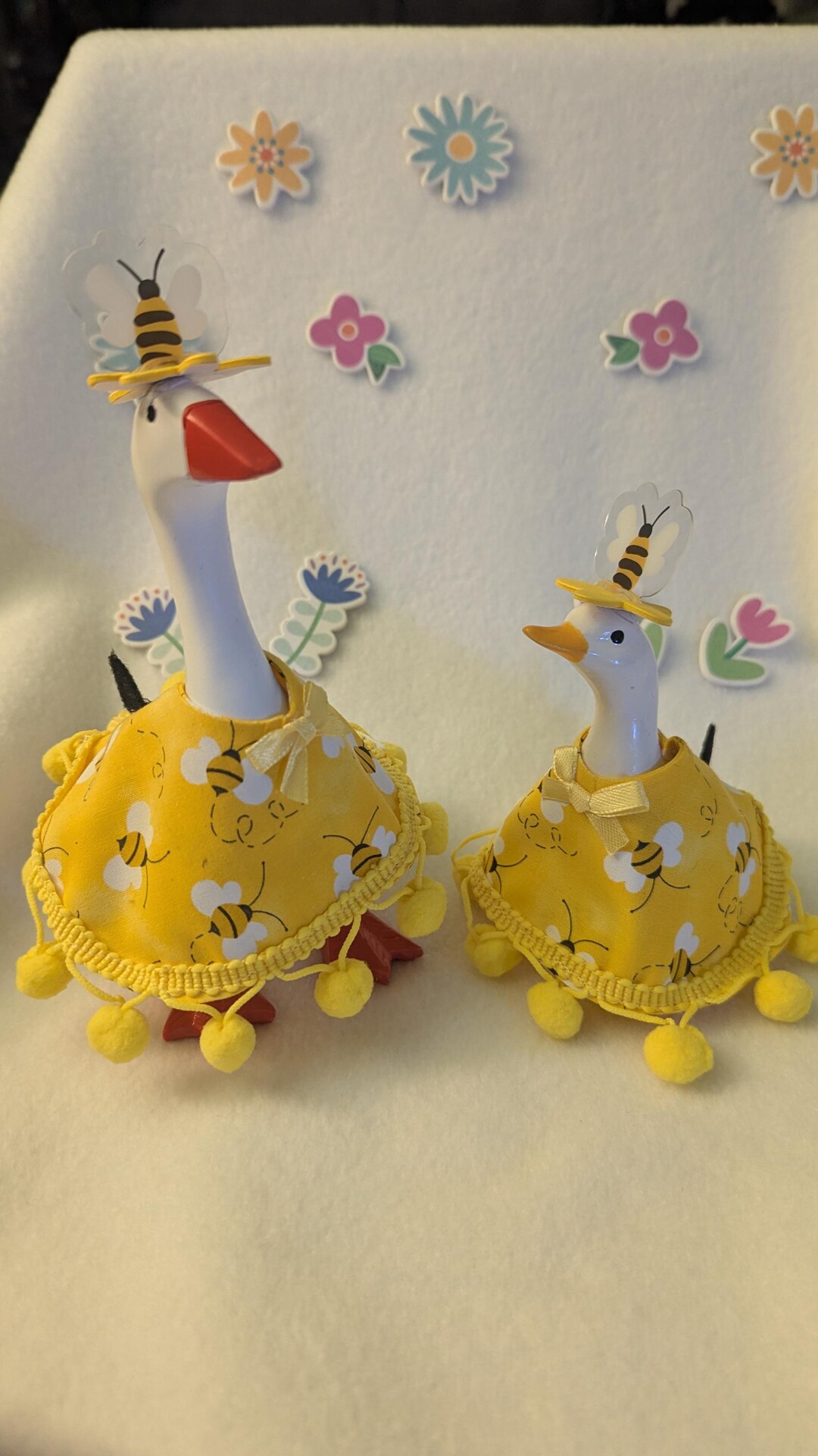 DESK GOOSE BEE Outfit. 2 Sizes Available, 4.5"-5.5" and 6"-7" Desk ...