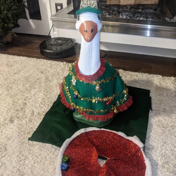Christmas Goose - Etsy