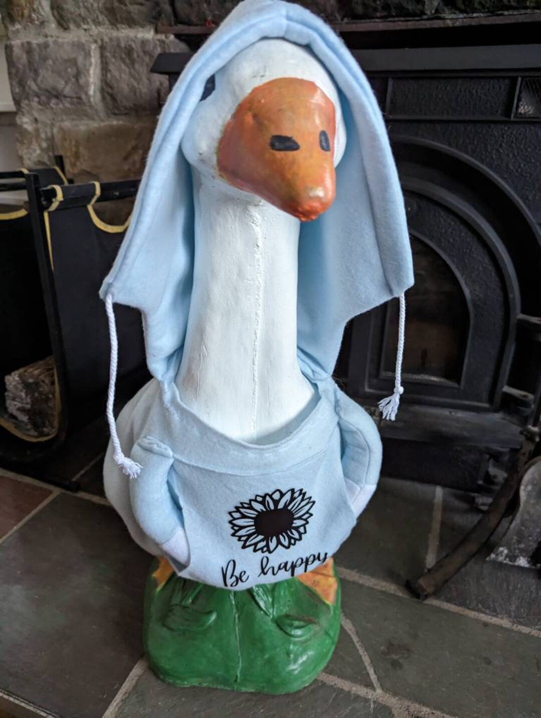 Goose Clothing, 3 Options, Baby Blue Fleece Goose Hoodie Size Large ...