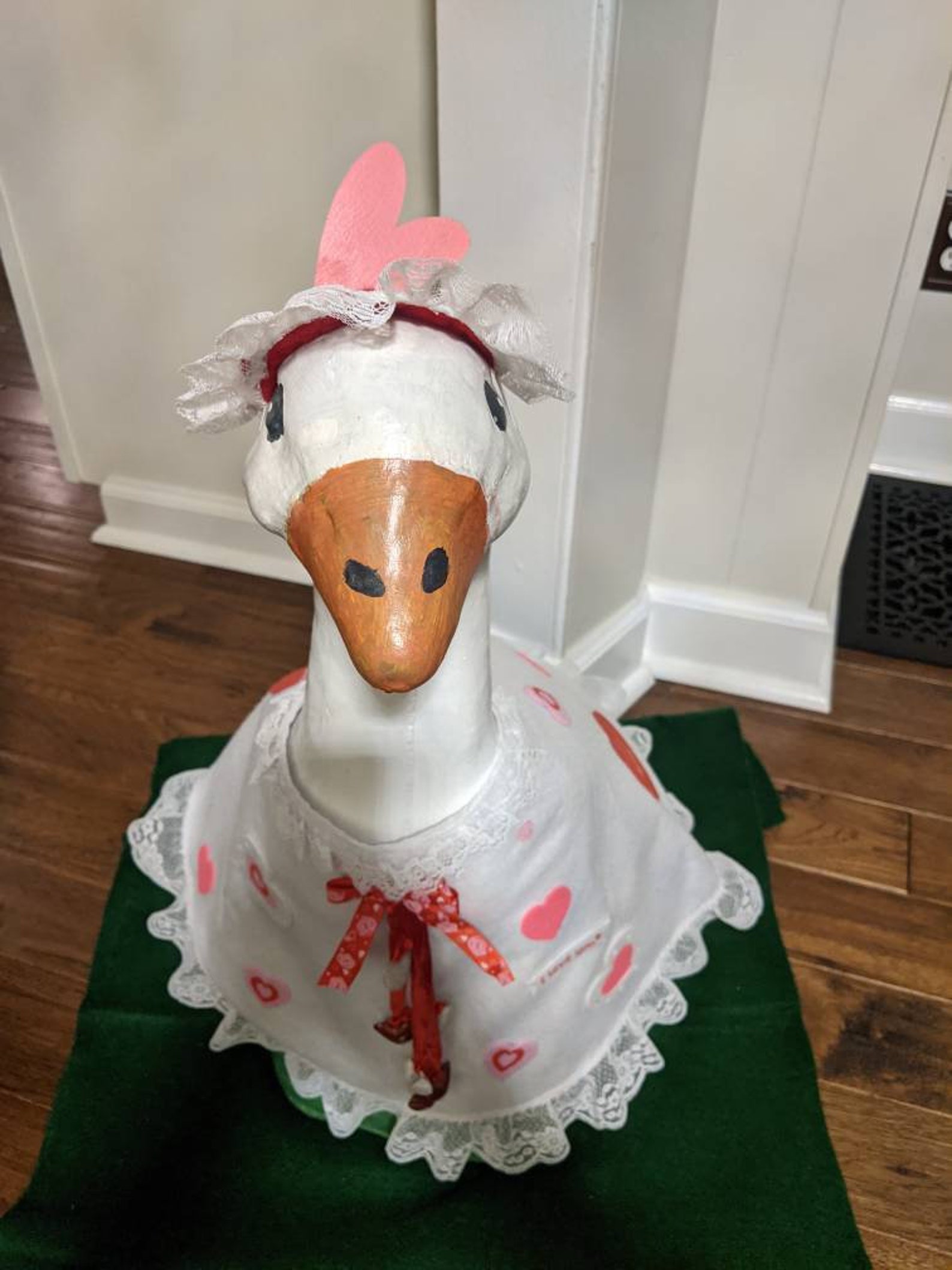 Valentine Goose Outfitporch Goose Porch Geese. Size Large - Etsy