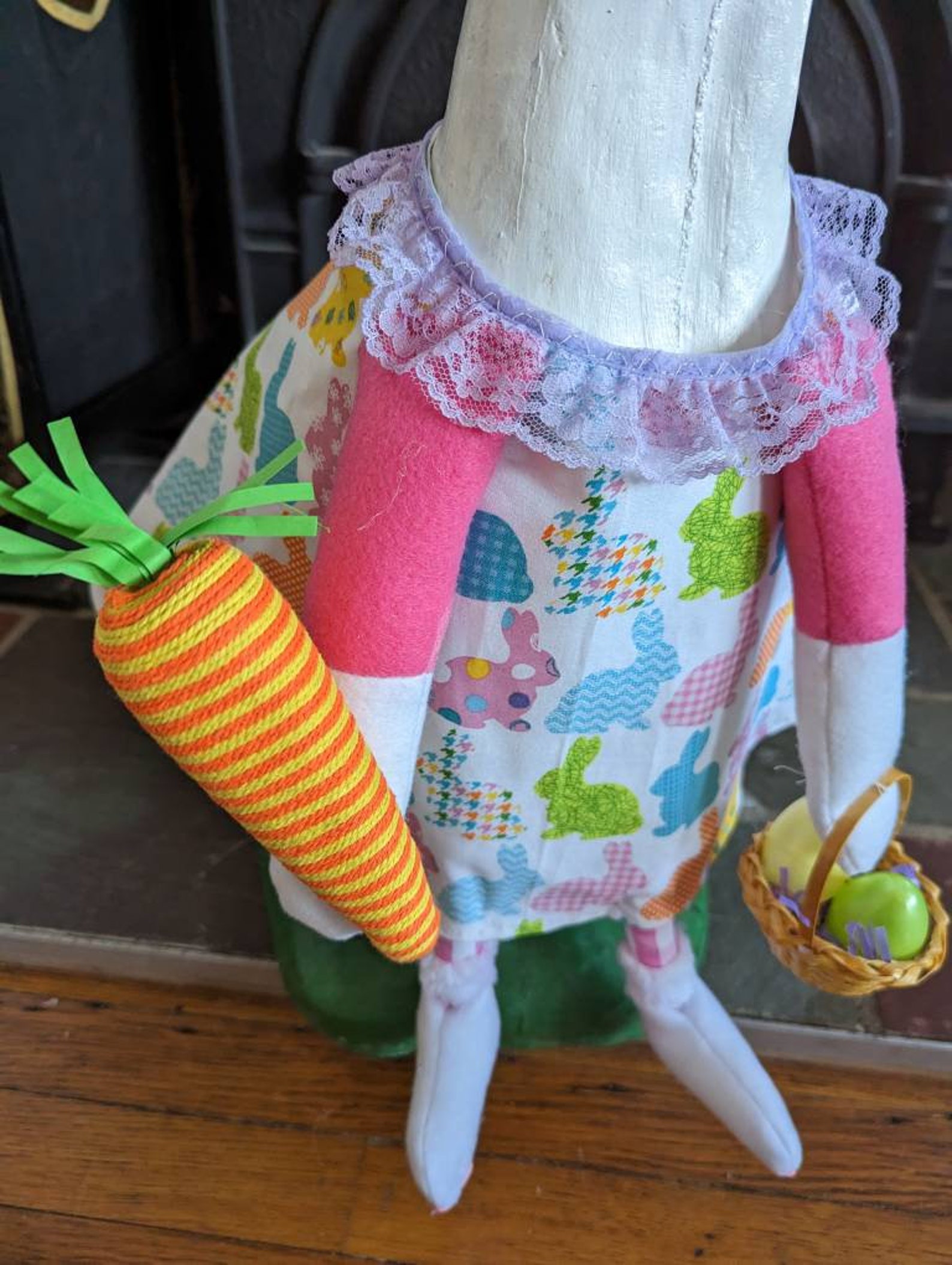 Goose Outfit Easter Bunny Outfit With Carrot Basket and Legs - Etsy