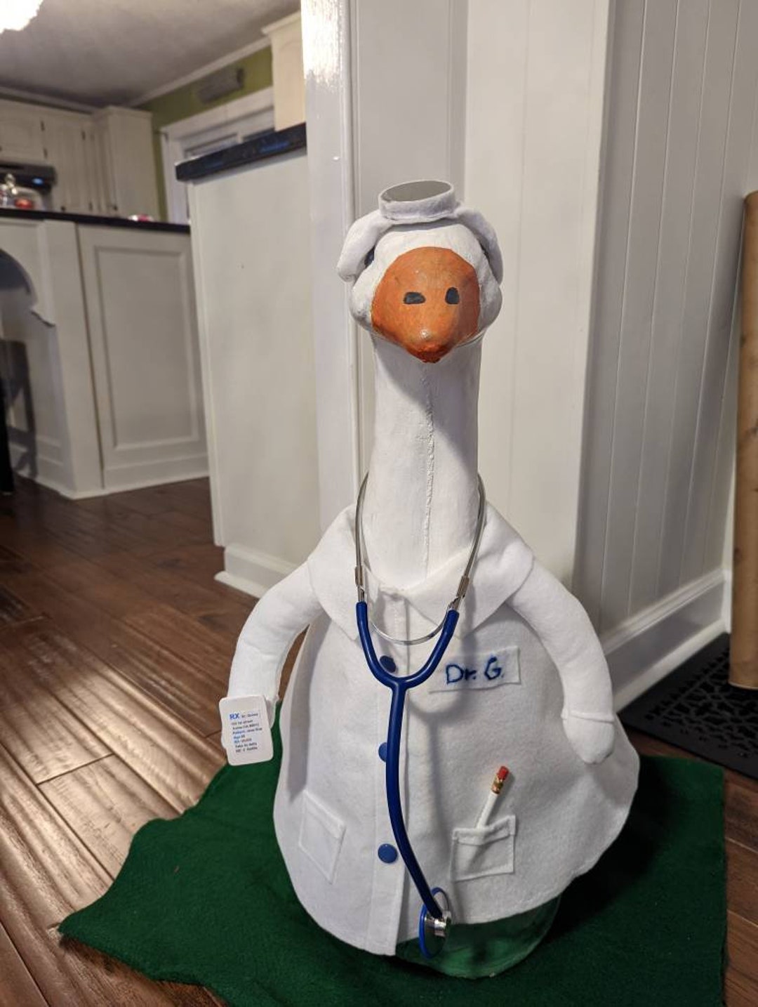 Goose Clothing, Doctor Outfit for Porch Goose. Size Large Will Fit 23 ...