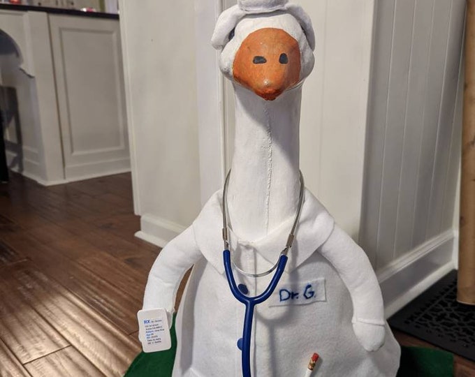 Goose Clothing, Doctor Outfit for Porch Goose. Size Large Will Fit 23 ...