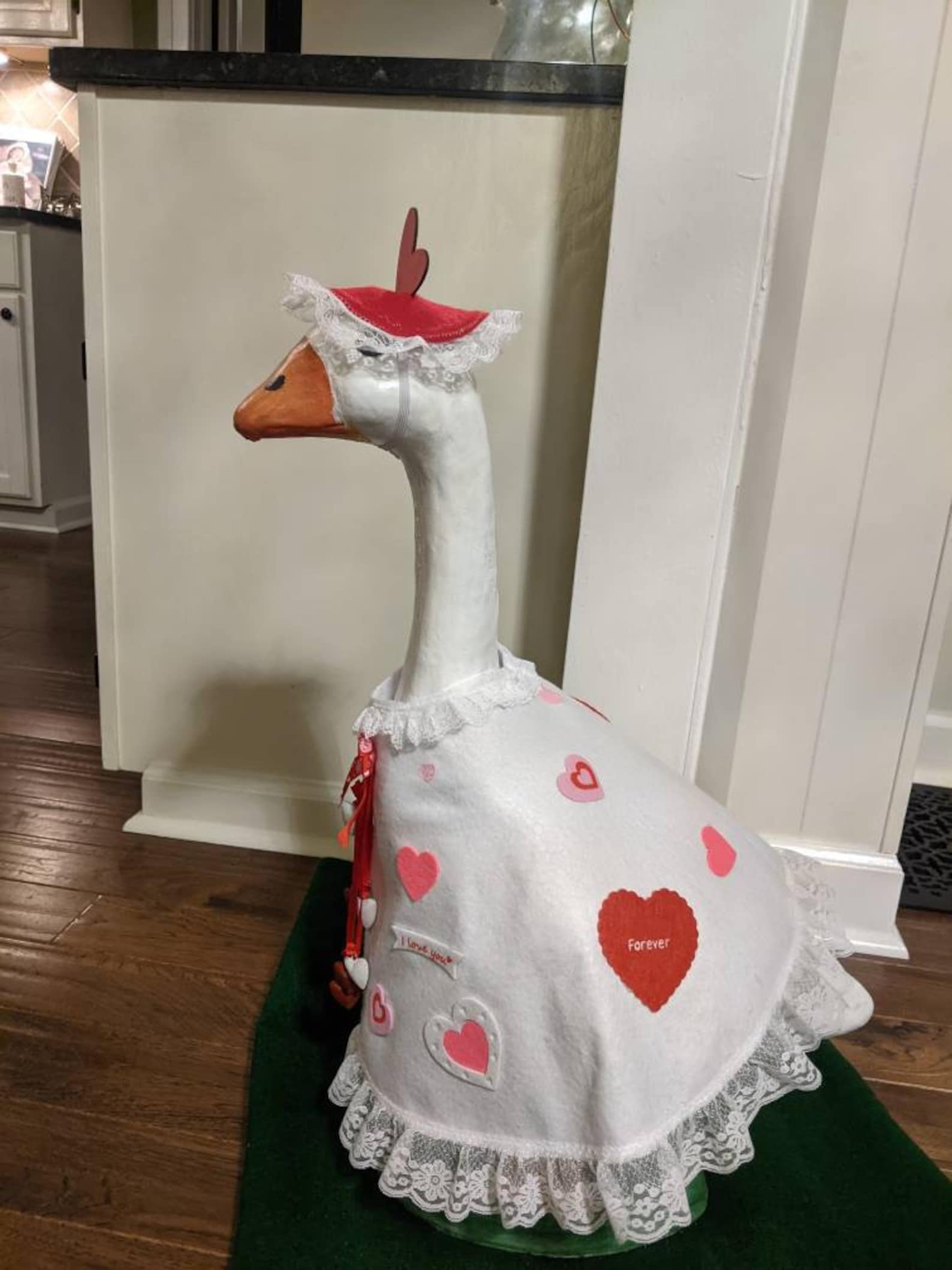 Valentine Goose Outfitporch Goose Porch Geese. Size Large - Etsy