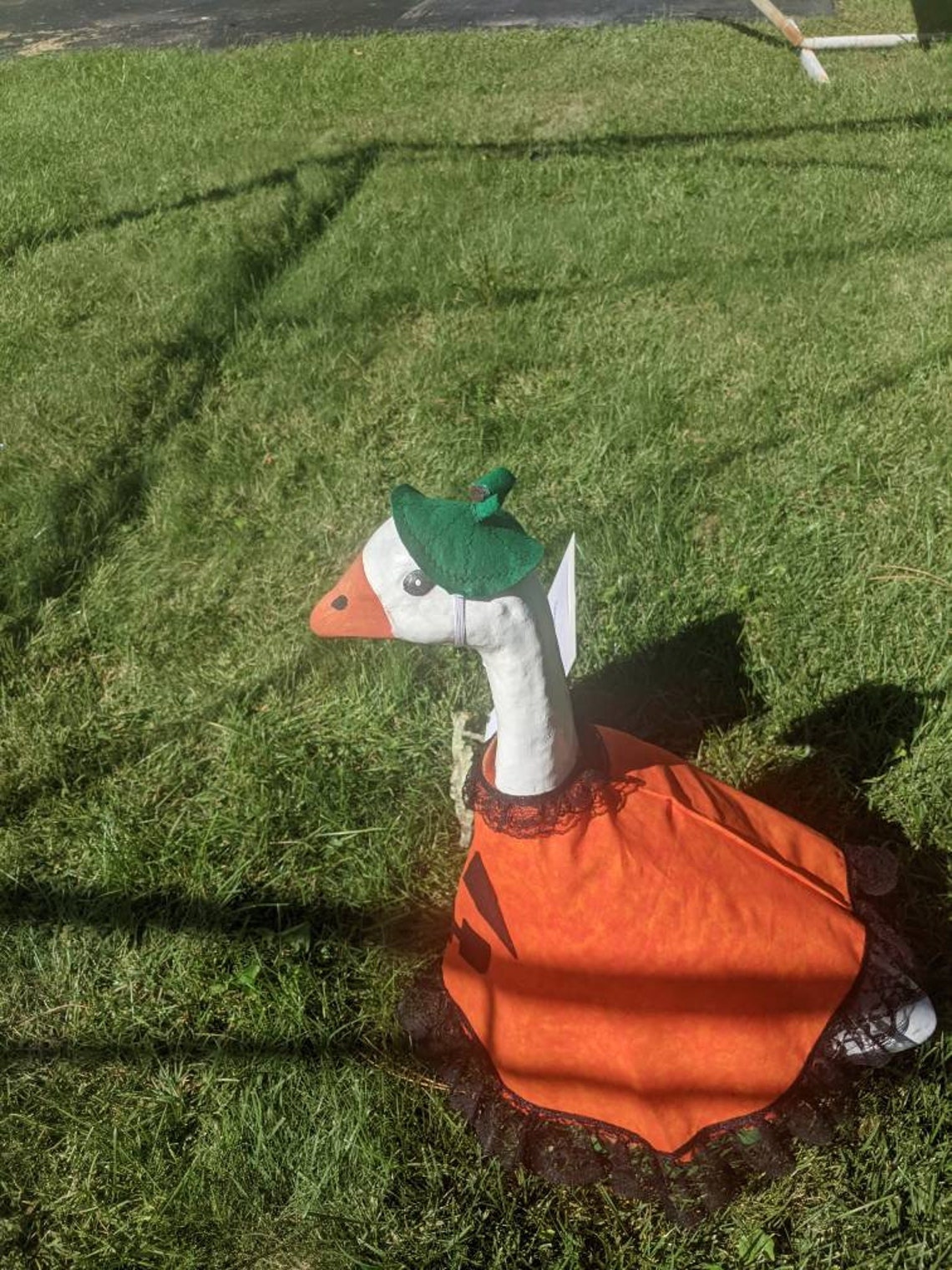 Lawn Goose Clothing Halloween Pumpkin Dress and Hat | Etsy