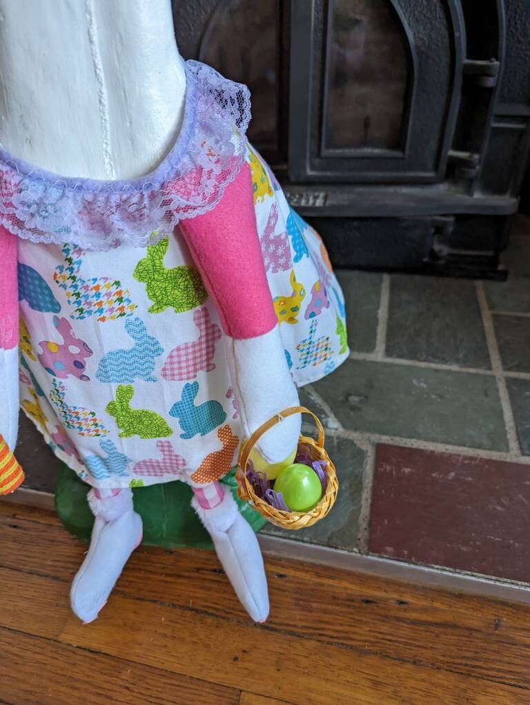 Goose Outfit Easter Bunny Outfit With Carrot Basket and Legs - Etsy