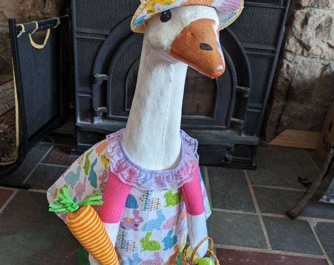 Goose Outfit, Easter Bunny Outfit With Carrot, Basket and Legs to Hop ...