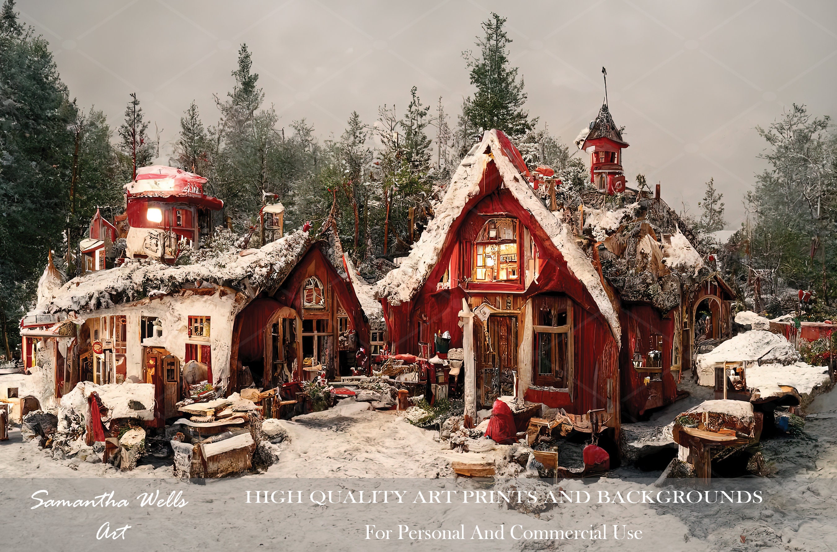 North Pole Santa Village