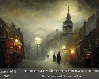 London Backdrop Printable - Etsy