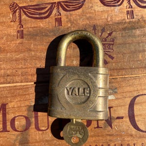 C&O Chesapeake and Ohio Railway Yale Brass Signal Lock W/key - Etsy
