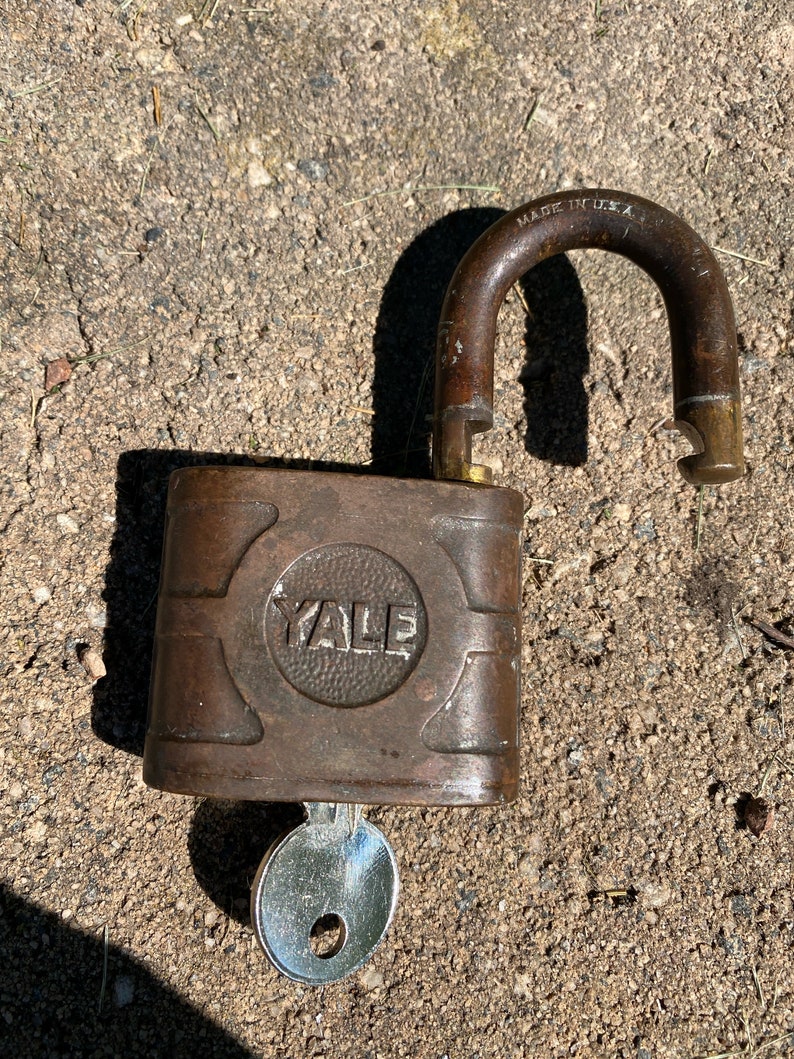 C&O Chesapeake and Ohio Railway Yale Brass Signal Lock W/key - Etsy