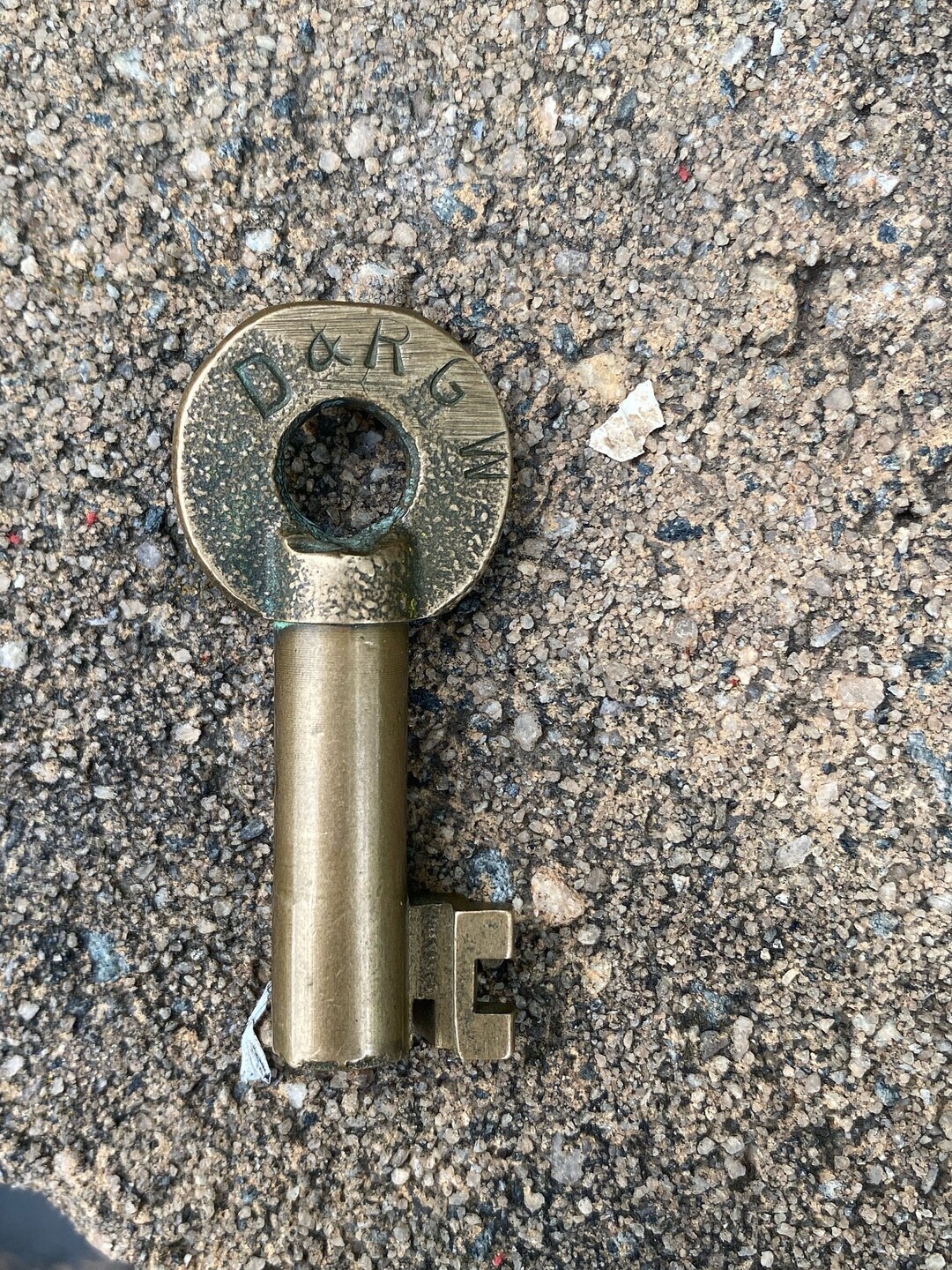 D&RGW Rio Grande Early Adlake Brass Switch Key Great Shape - Etsy