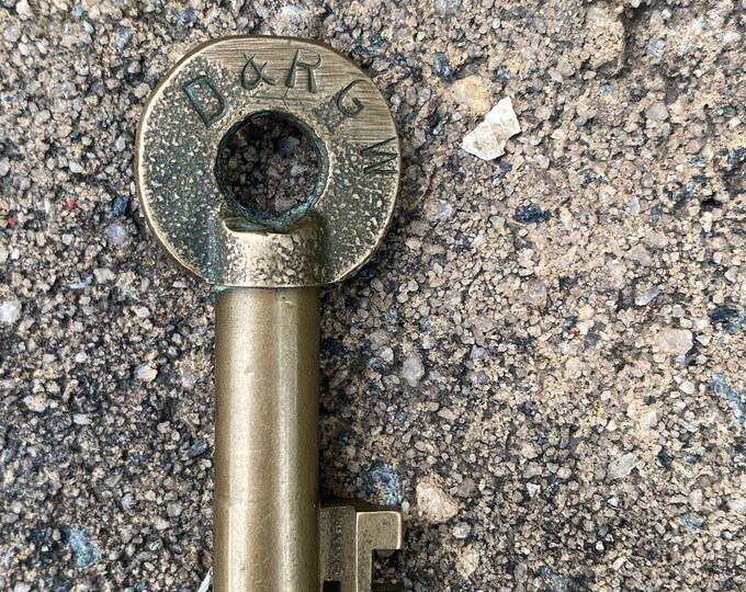 D&RGW Rio Grande Adlake Brass Switch Key Great Shape! - Etsy