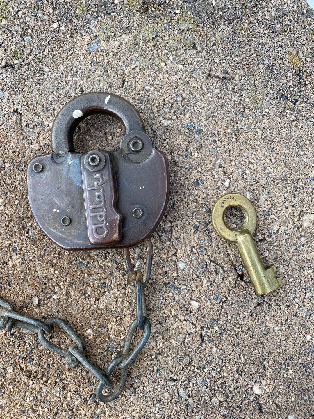 PRR Pennsylvania Railroad Adlake Lock and Key Solid Brass! - Etsy