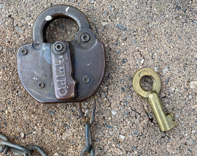 PRR Pennsylvania Railroad Adlake Lock and Key Solid Brass! - Etsy