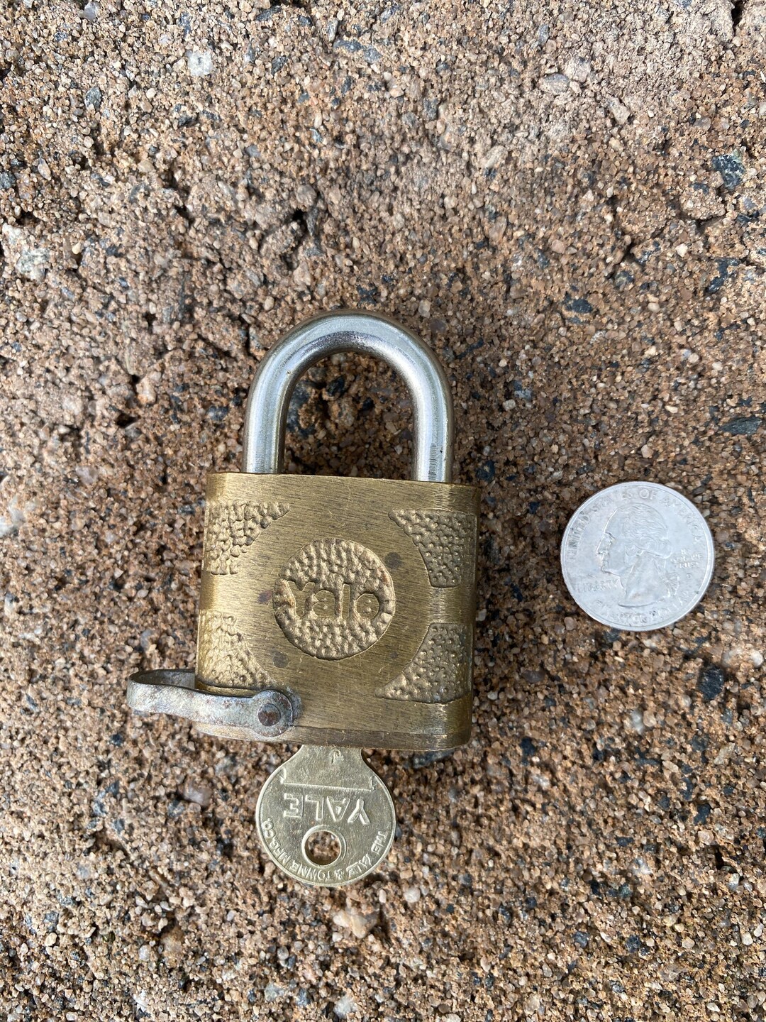 Yale Brass 830 Super Pin Tumbler 6 Pin Lock W/key - Etsy