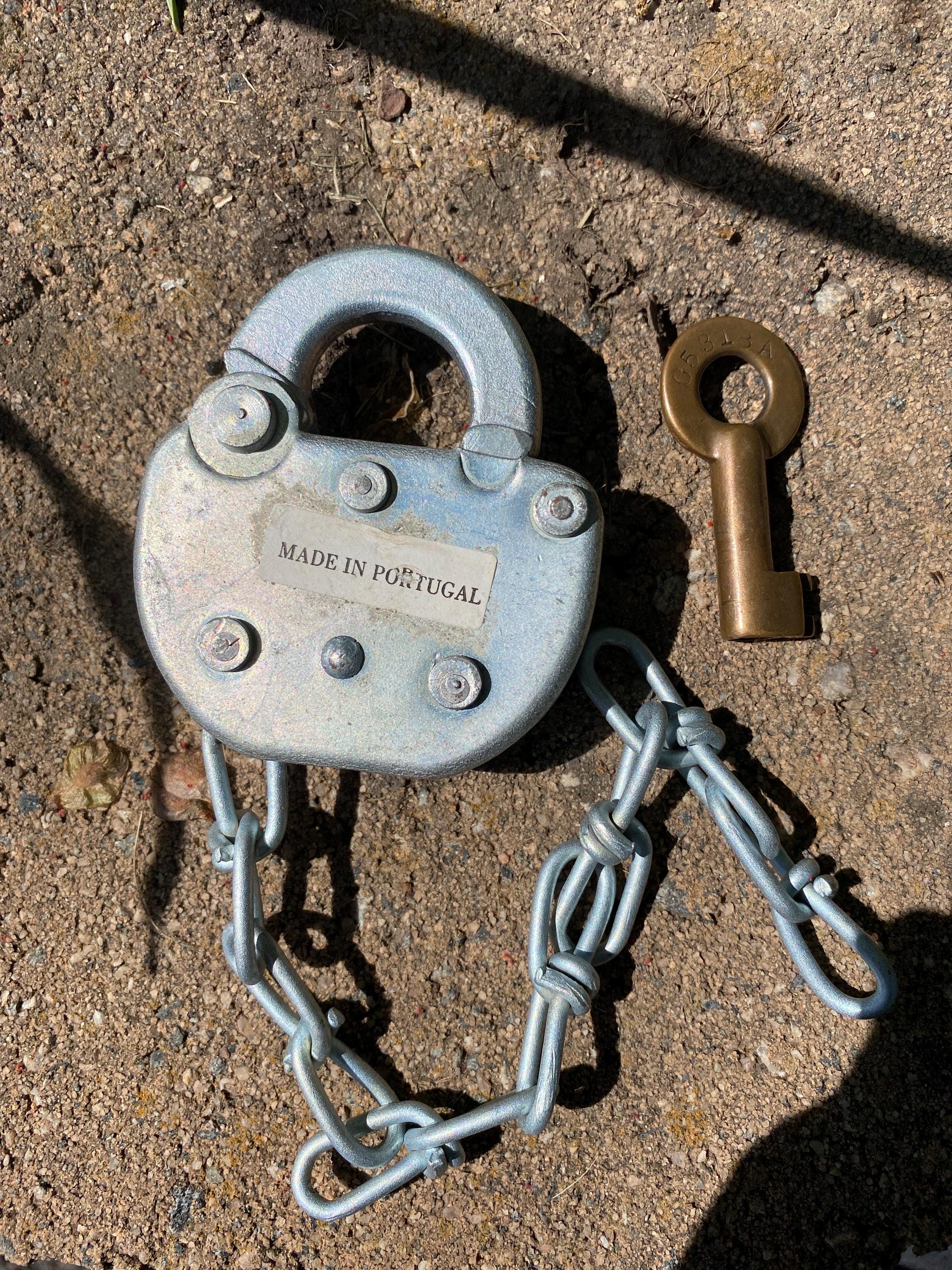 Conrail 1970s Unmarked Railroad Steel Switch Lock With Key - Etsy