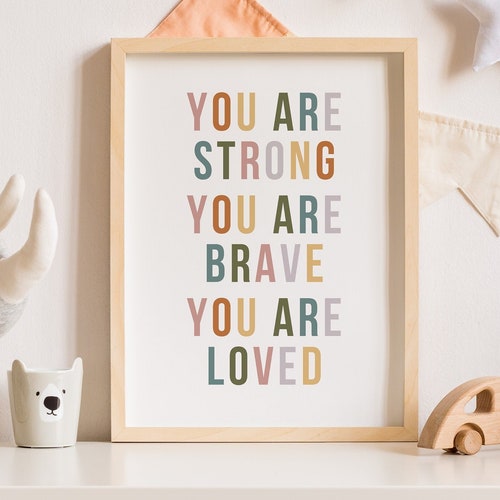 DIGITAL DOWNLOAD Rainbow Baby Nursery Wall Art Kids Room Wall - Etsy