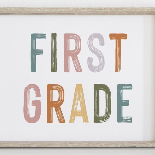 DIGITAL DOWNLOAD Custom First Day of School Sign Printable - Etsy
