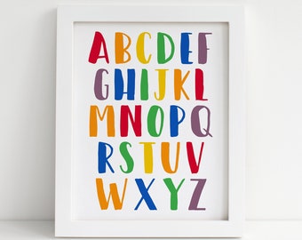 Abc poster | Etsy